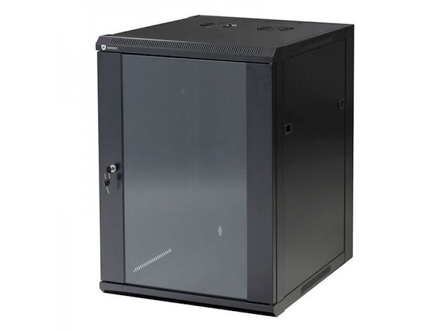 Rek orman 12U 19inca, WS1-6412 wall mount cabinet 600x450 mm (1)
