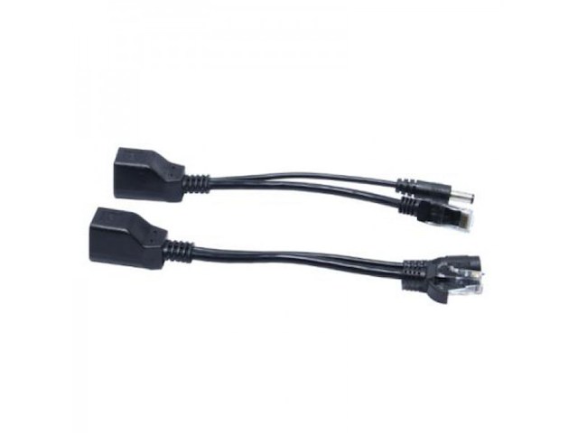 POE-INJ-SPLIT Gembird 12V passive POE Spliter kabl(RJ45 Input) , 1Pair (POE Splitter+POE Injektor)