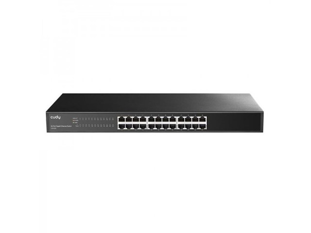 Cudy GS1024 *24-Port 10/100/1000M Switch,24 x Gbit  RJ45 port, rackmount (alt. Teg1024d, PFS3024-24)