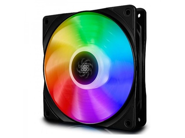 DeepCool CF120 RGB 120x120x25 ventilator Hydro Bearing 500-1500RPM 56CFM 18-27db (FO)