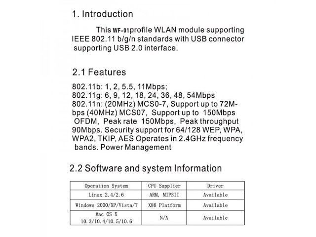WNP-UA150P-01 ** Gembird 5dBi High power USB wireless adapter 150N  (447)