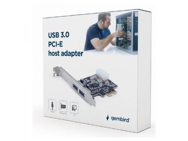 UPC-30-2P Gembird USB 3.0 PCI-Express host adapter