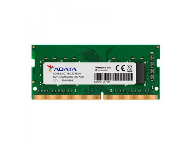 SO-DIMM DDR4.16GB 3200MHz AData AD4S320016G22-BGN