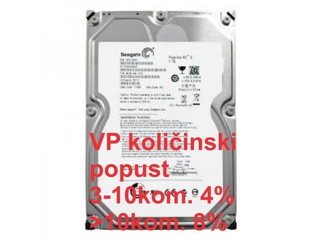 HDD 3.5 ** 1TB ST31000424CS SEAGATE Video 5900RPM 16MB SATA