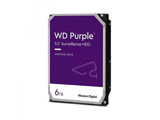 WD 3,5` SATA 6TB Purple WD63PURZ
