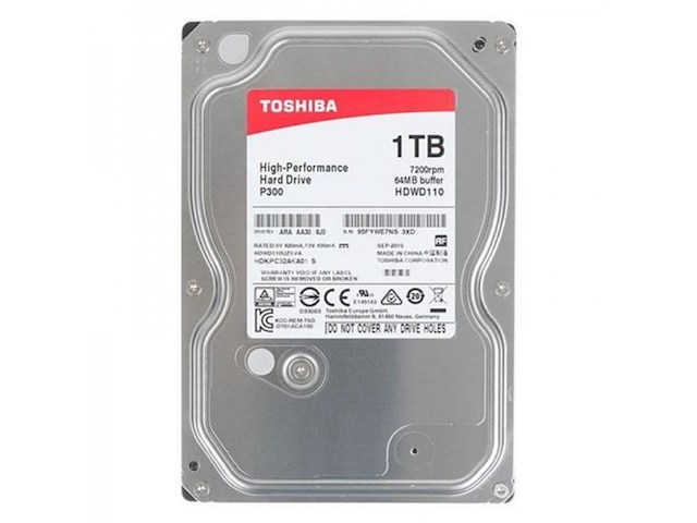 Toshiba P300 1TB 3.5`