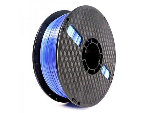 3DP-PLA-SK-01-ICE PLA Svilenkasti led Filament za 3D stampac 1.75mm, kotur 1KG Ice blue + dark blue