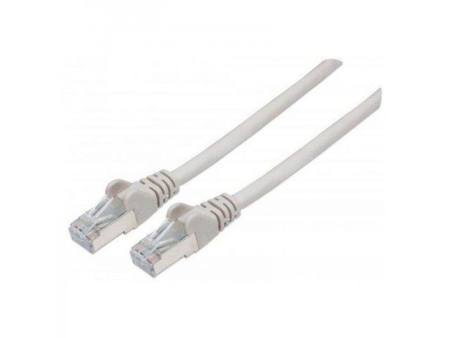 Kabl Intellinet Patch, Cat6a, S/FTP, LSZH, 2m, sivi