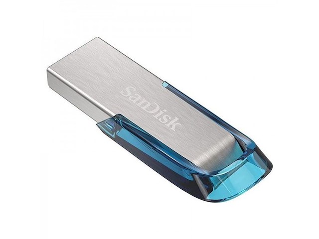 USB FD 64GB SanDisk Ultra Flair Tropical Blue