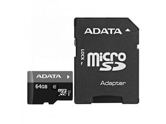 MEM SD MICRO 64GB HC Class 10 UHS + 1 ad AD