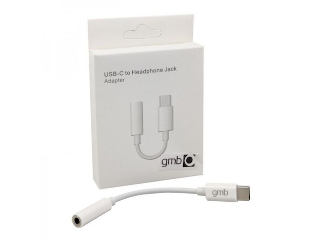 CCA-UC3.5F-01-DAC Gembird headphone adapter Type-C to 3.5mm adapter with retail box FO