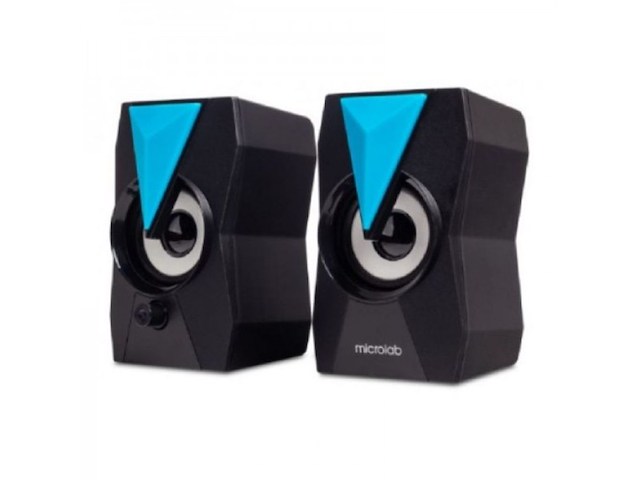 Microlab B-22 Stereo zvucnici black, 6W RMS (2 x 3W), USB power, 3,5mm RGB