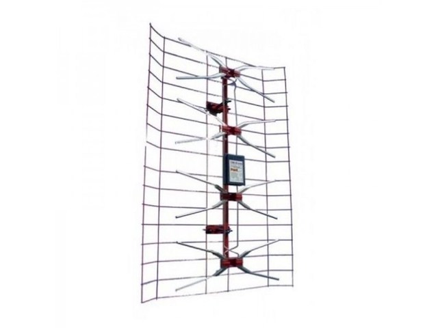 Antena TV panel V2.0 Spoljna sa pojacalom, 15-32db, UHF/VHF/DVB-T2 FO