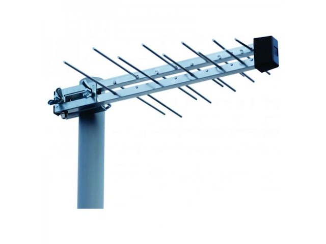 GMB-20X-Midi RF Konektor Spoljna 20-30db TV loga, 44cm, UHF/VHF/DVB-T2