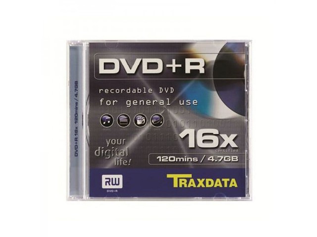 MED DVD TRX DVD+R 4.7GB 16X BOX1