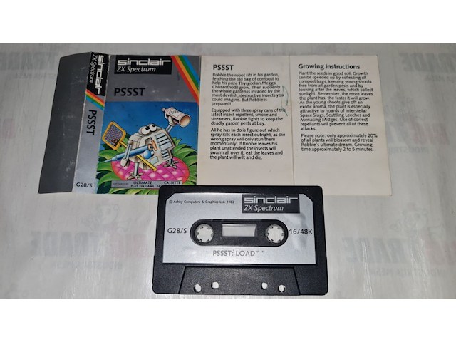 Pssst , igra za ZX Spectrum