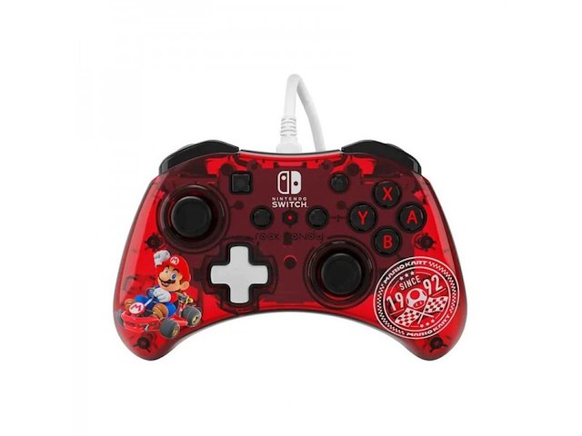 Nintendo Switch Wired Controller Rock Candy Mini Mario Kart