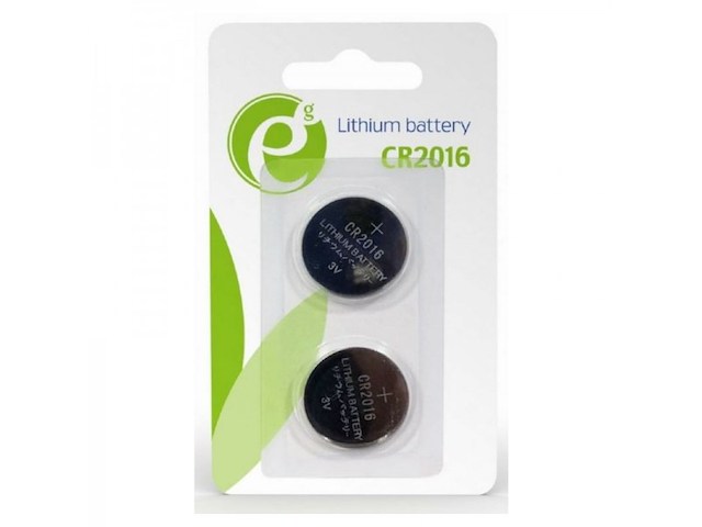 EG-BA-CR2016-01 ENERGENIE CR2016 Lithium button cell 3V PAK2