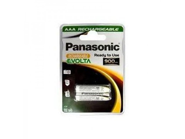 PANASONIC baterije HHR-4XXE/2BC - 2× AAA punjive 900 mAh