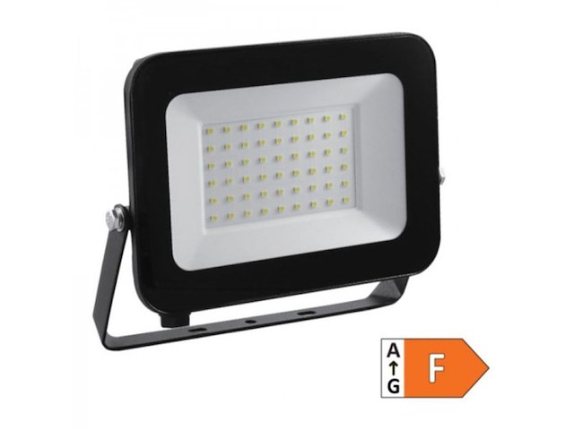 LED reflektor 50W 6500K LRF024EW-50W/BK Crna