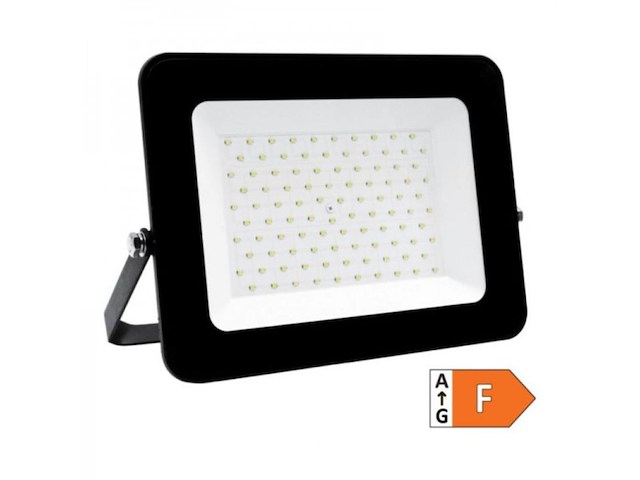 LED reflektor 100W 6500K LRF024EW-100W/BK Crna