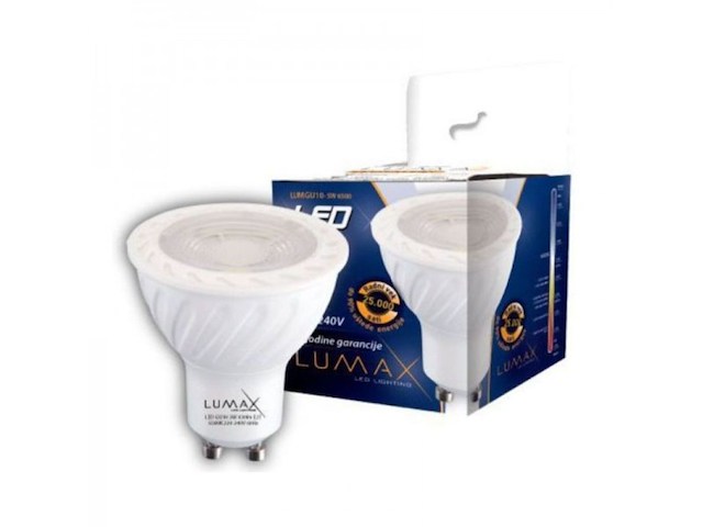 Led sijalica Lumax GU10 LUMGU10-5W 3000k toplo bela