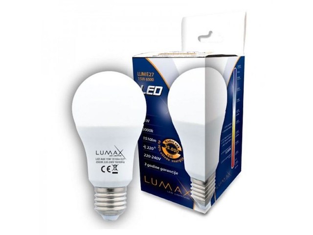 Led sijalica Lumax LUME27-15W 3000K toplo bela