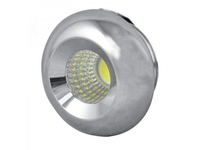 LED Ugradna lampa 3W 6000K dnevno svetlo 33x45mm LUG-3320/CH-3/W