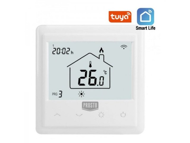 Digitalni smart Wi-Fi sobni termostat DST-W07