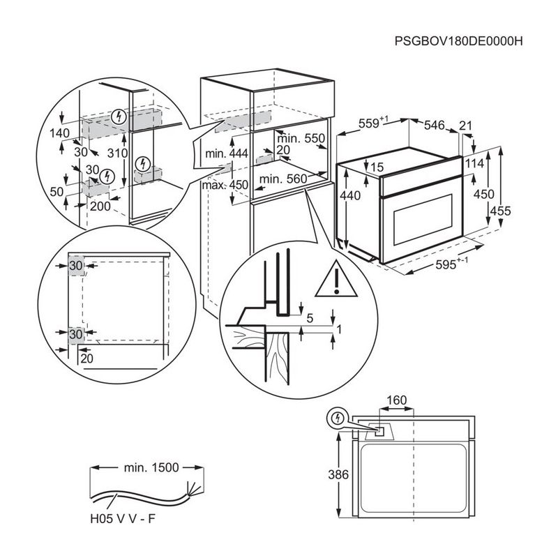 Electrolux ugradna rerna sa mikrotalasnom funkcijom EVL6E46X