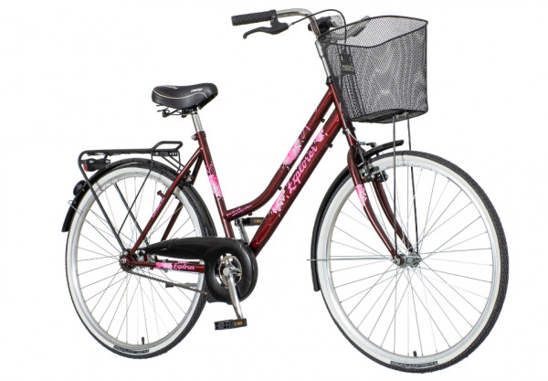 EXPLORER Ženski bicikl ELI261KK 26''/19'' Elite lady spring bordo-roze