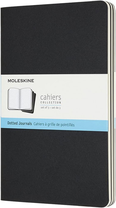 ML CAHIER JNLS LG DOT BLACK