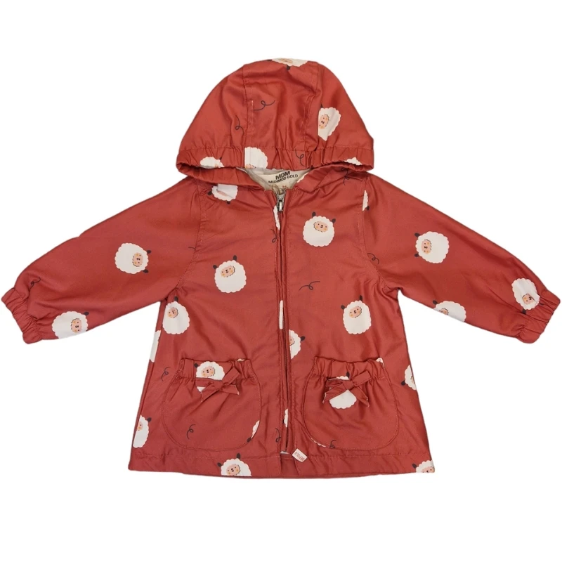 MiDiMod Prolećna jakna za devojčice, Crvena