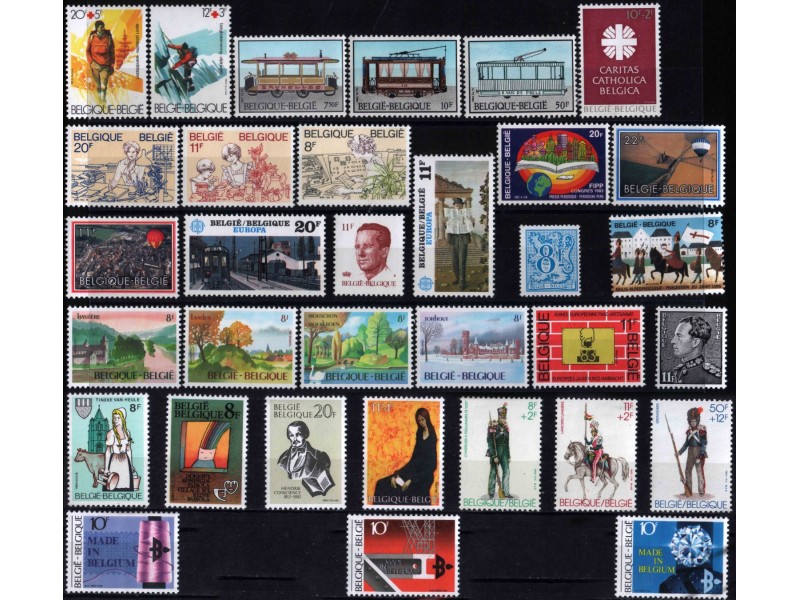Belgie 1983 KompBez2141,59 Mi2130-63 **
