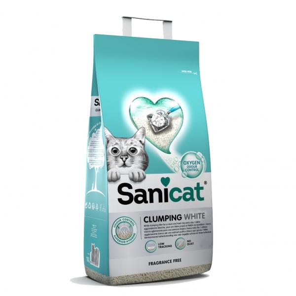 Sanicat Clumping White 8L