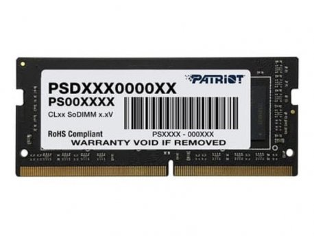 PATRIOT 16GB SODIMM DDR4, 2666MHZ, SIGNATURE, PSD416G266681S CENA