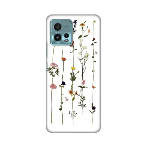 Silikonska futrola - maska print Skin za Motorola Moto G72 Flower