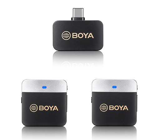 Boya BY-M1V4 bezicni audio set za Type-C uredjaje (2 sagovornika)