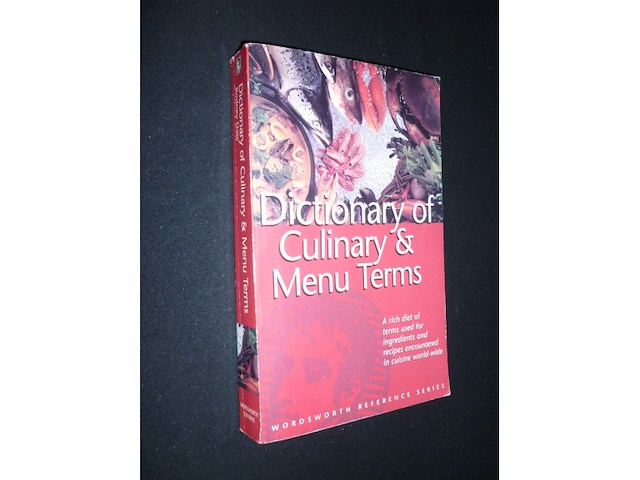 DICTIONARY OF CULINARY