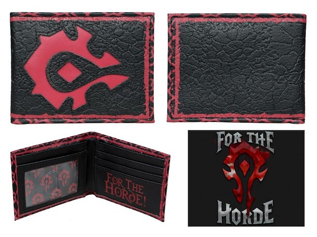 Novcanik Warcraft For The Horde Wallet Model 1