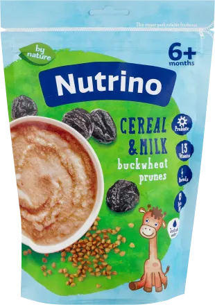 Nutrino
Instant mlečna kaša -heljda sa suvom šljivom, od 6. meseca, 200 g