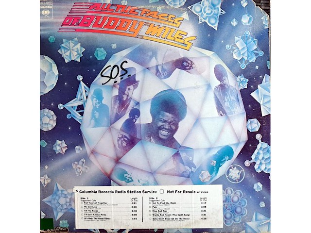 LP*: BUDDY MILES - ALL THE FACES OF... (PROMO US PRESS)