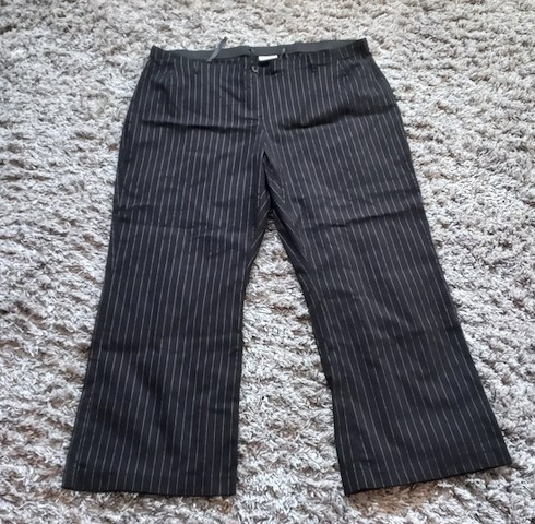 SHEEGO crne pantalone, 50, NOVO, viskoza