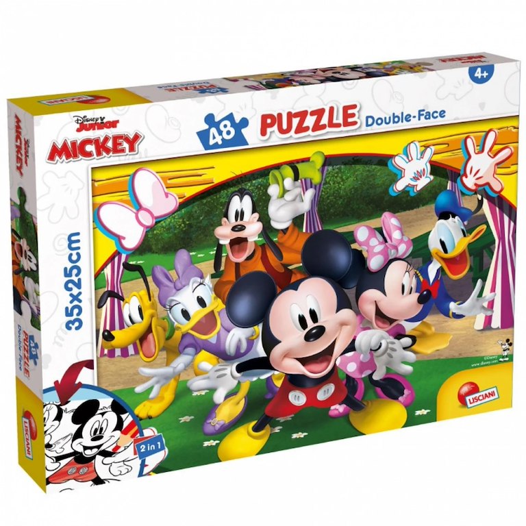 SLAGALICA LISCIANI 48PCS MICKEY SLOZI I OBOJI 99504