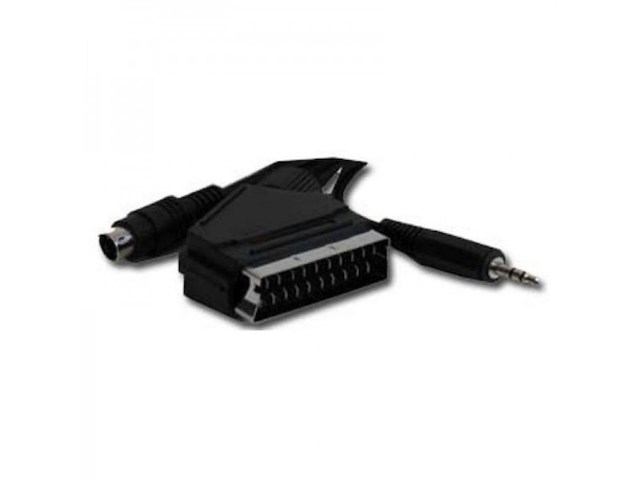 CCV-4444-10M * Gembird SCART plug to S-Video+audio kabl 10m (239)