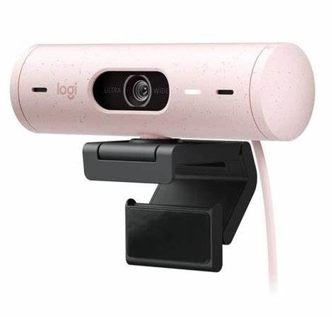 Logitech - Logitech Brio 500 Rose