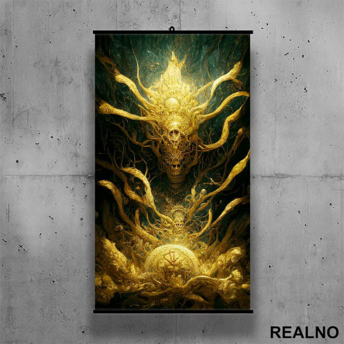 GOLDEN - ELDEN RING - POSTER SA NOSAČEM