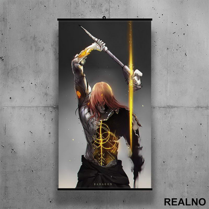 RADAGON OF THE GOLDEN ORDER - HAMMER - ELDEN RING - POSTER SA NOSAČEM