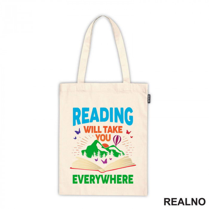 READING WILL TAKE YOU EVERYWHERE - BOOKS - ČITANJE - KNJIGE - CEGER