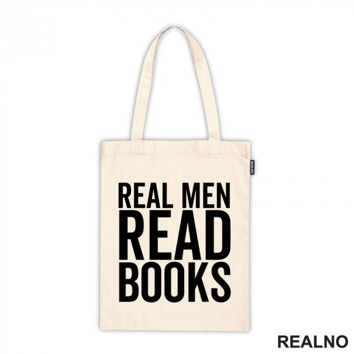 REAL MEN READ BOOKS - BOOKS - ČITANJE - KNJIGE - CEGER